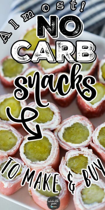 30 No Carb Snacks to Buy and Make (Zero Carb Meals Too)