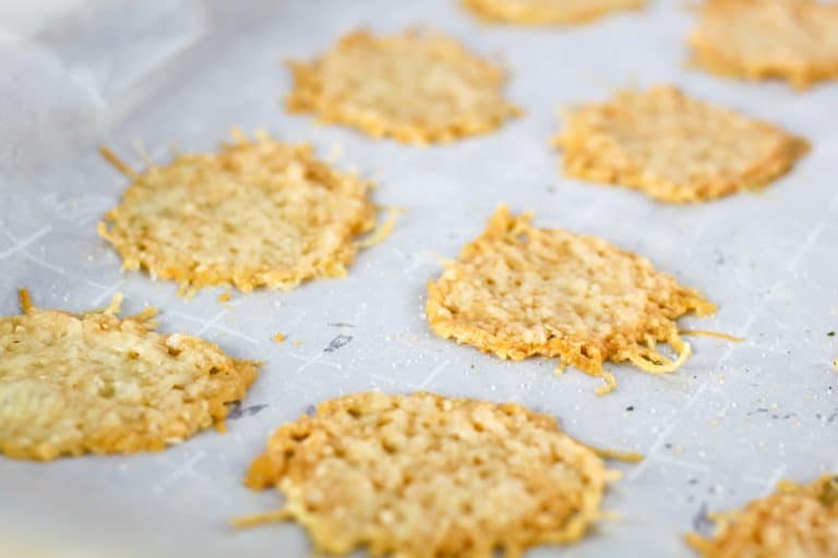 Best Keto Parmesan Crisps (Easy Baked Recipe) - Whole Lotta Yum