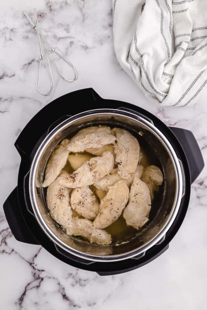 Instant Pot Chicken Tenders (Frozen at start) - Whole Lotta Yum