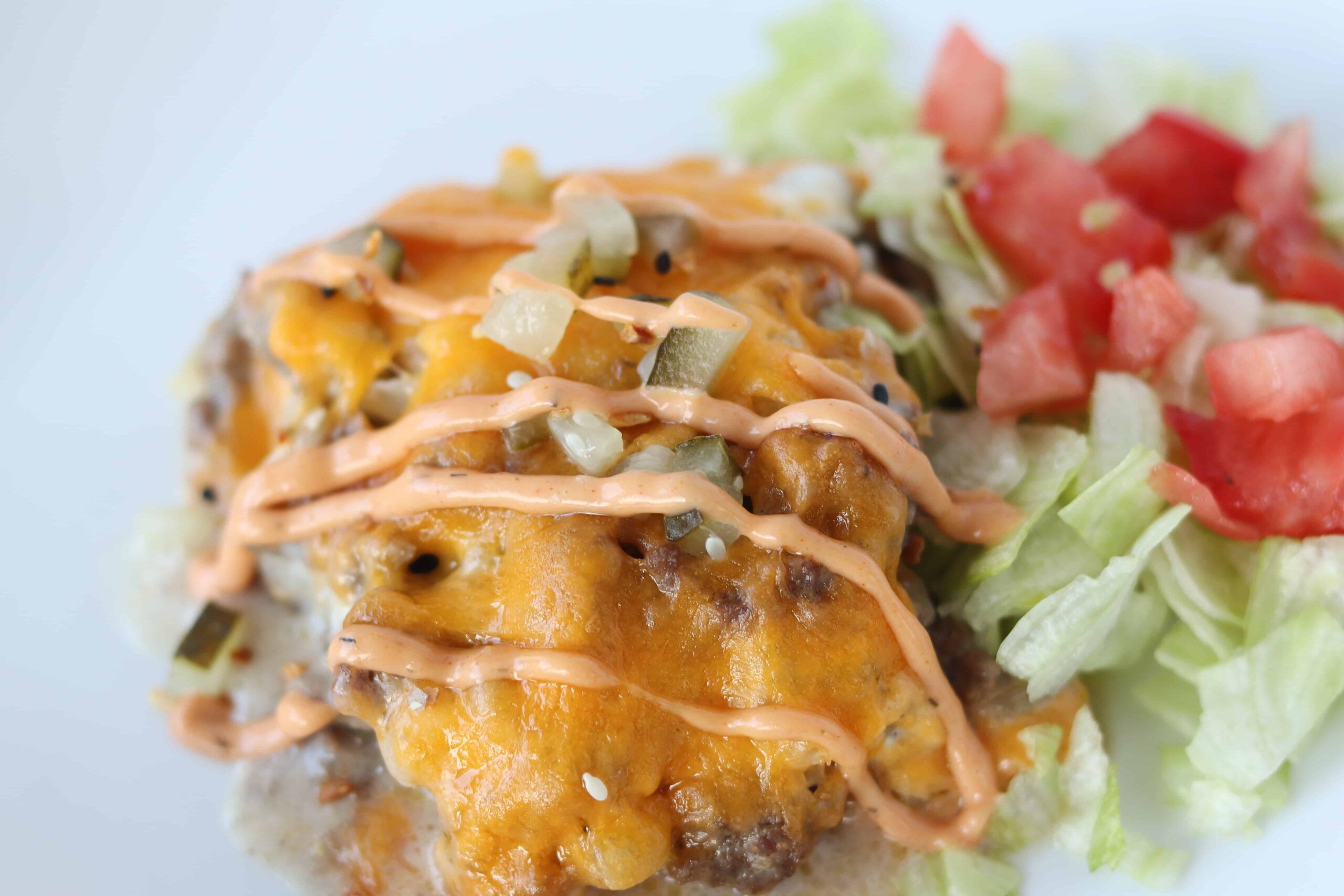 Keto Cheeseburger Casserole - Whole Lotta Yum