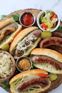 How to Cook Brats (6 Ways) - Whole Lotta Yum