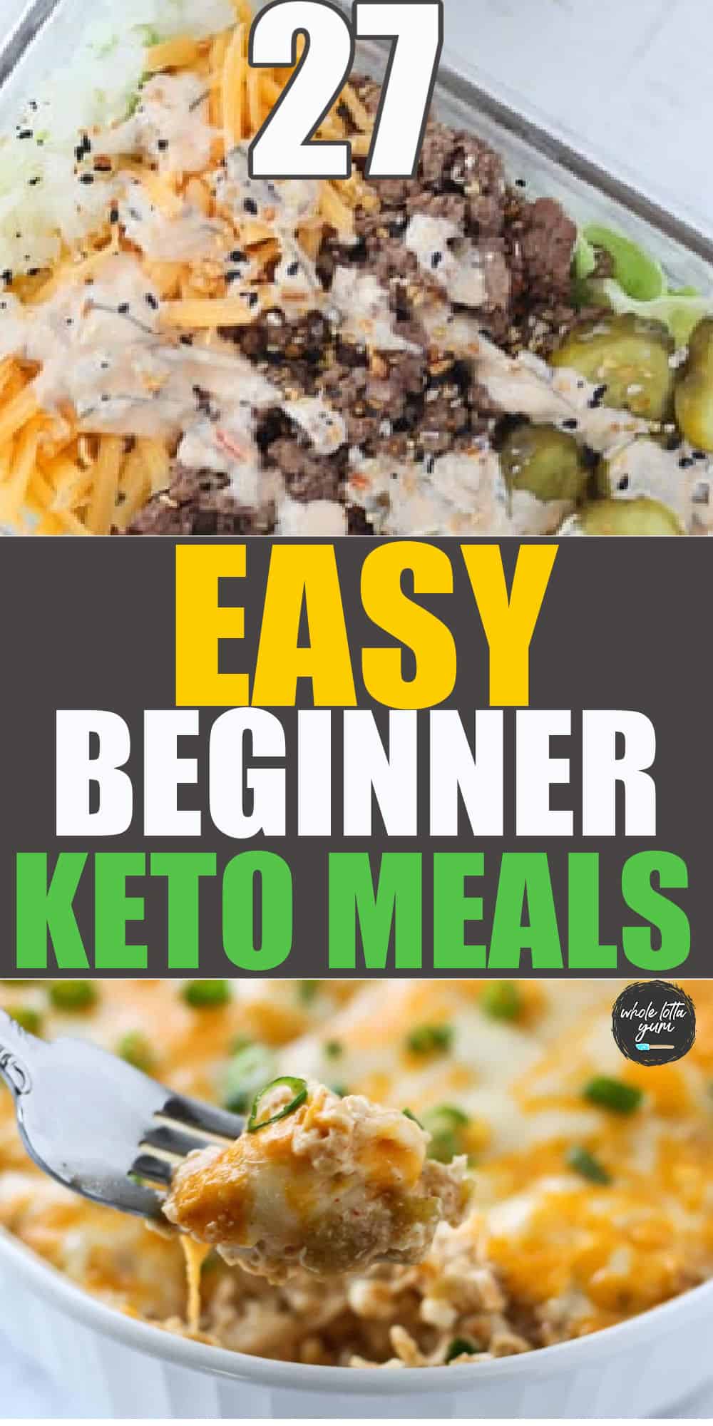 50 EASY Keto Recipes for Beginners - Whole Lotta Yum