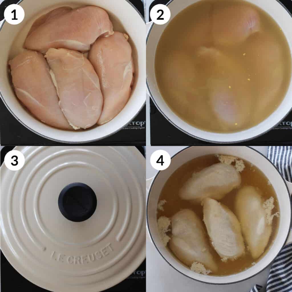 How to Boil Chicken Breasts - Whole Lotta Yum