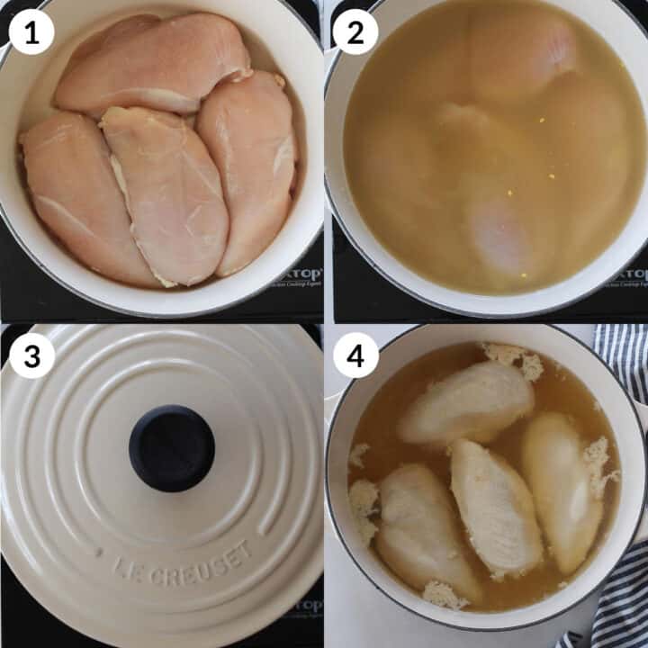 How to Boil Chicken Breasts - Whole Lotta Yum