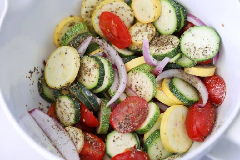 Oven Roasted Squash and Zucchini (Italian Style) - Whole Lotta Yum