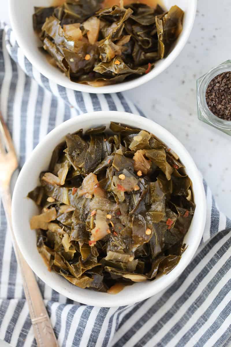 Vegan Collard Greens - Whole Lotta Yum
