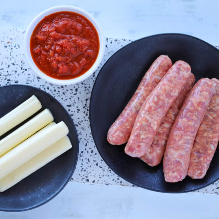 Italian Stuffed Sausages Recipe with Cheese Inside - Whole Lotta Yum