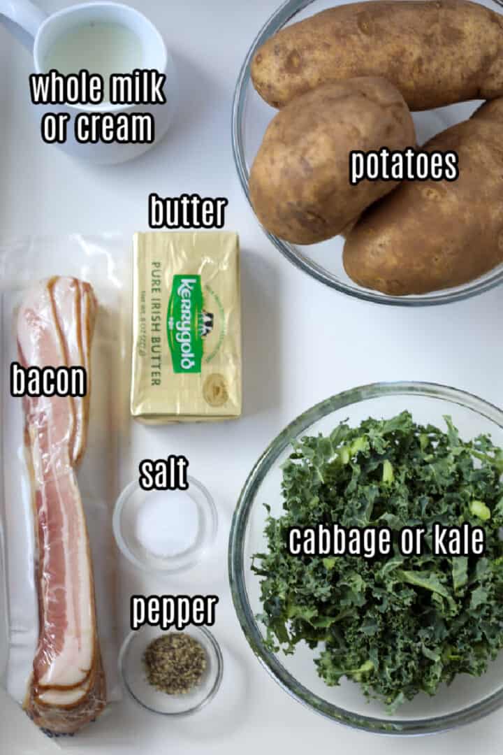 Instant Pot Colcannon with Bacon - Whole Lotta Yum