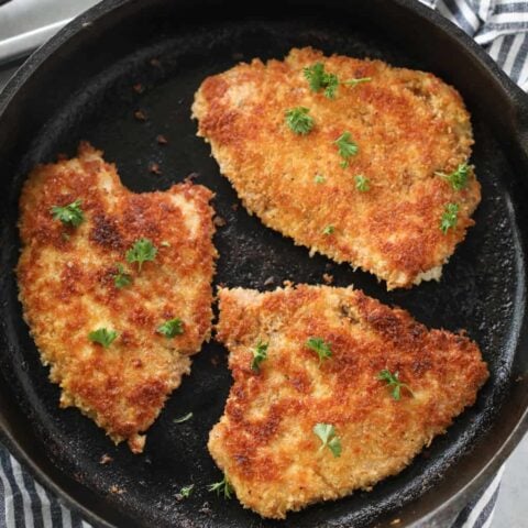 Crispy Breaded Turkey Cutlets with Panko (BEST Easy Recipe!)