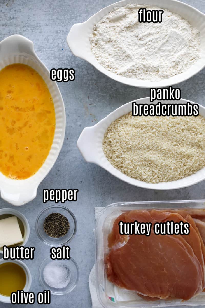 Crispy Breaded Turkey Cutlets with Panko (BEST Easy Recipe!)