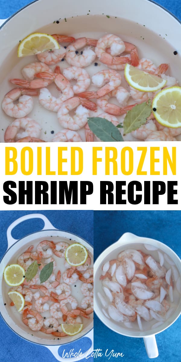 Cooking Frozen Shrimp (BEST Easy Way!) - Whole Lotta Yum