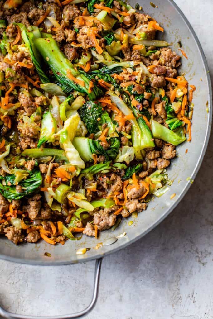 25 Easy Ground Pork Recipes (Healthy yet Simple!) - Whole Lotta Yum