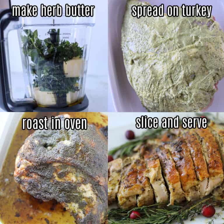 Herb Roast Half Turkey Breast Recipe - Whole Lotta Yum