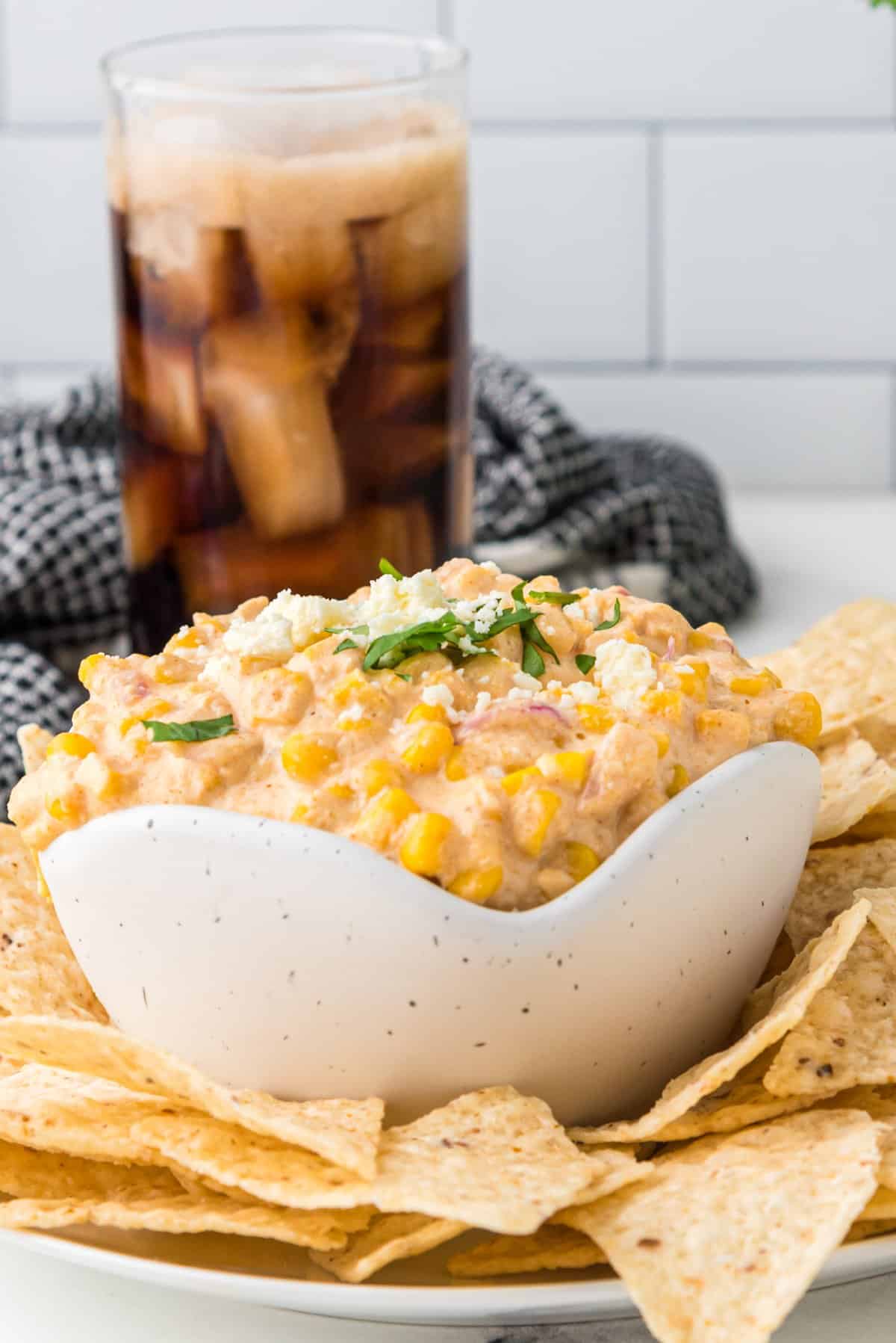 Cream Cheese Elote Dip at Zoe Burdett blog