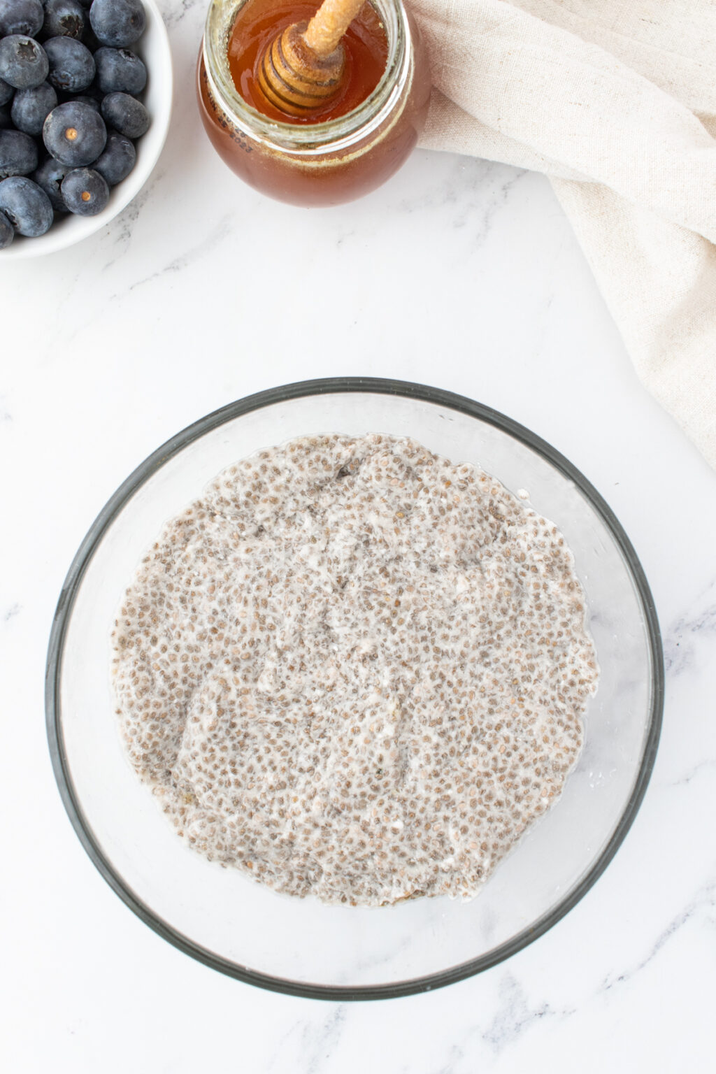 Blueberry Chia Pudding (with Almond Milk)- Whole Lotta Yum