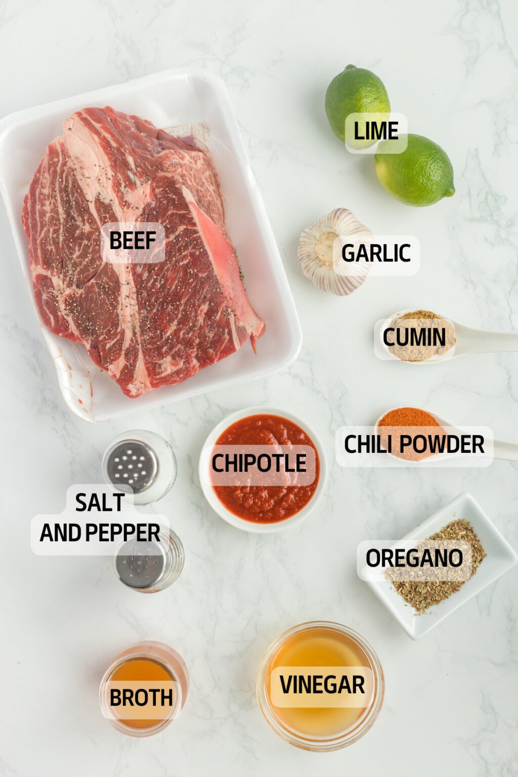 Chipotle Barbecoa Beef (Slow Cooker) - Whole Lotta Yum