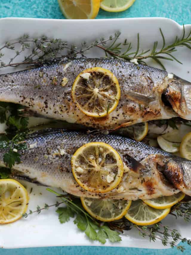 Baked Conger Eel Steaks - Whole Lotta Yum