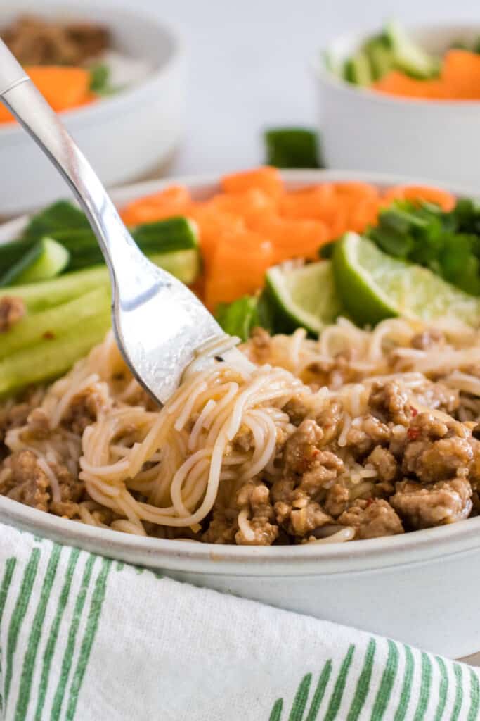 Ginger Pork Bowl Recipe - Whole Lotta Yum
