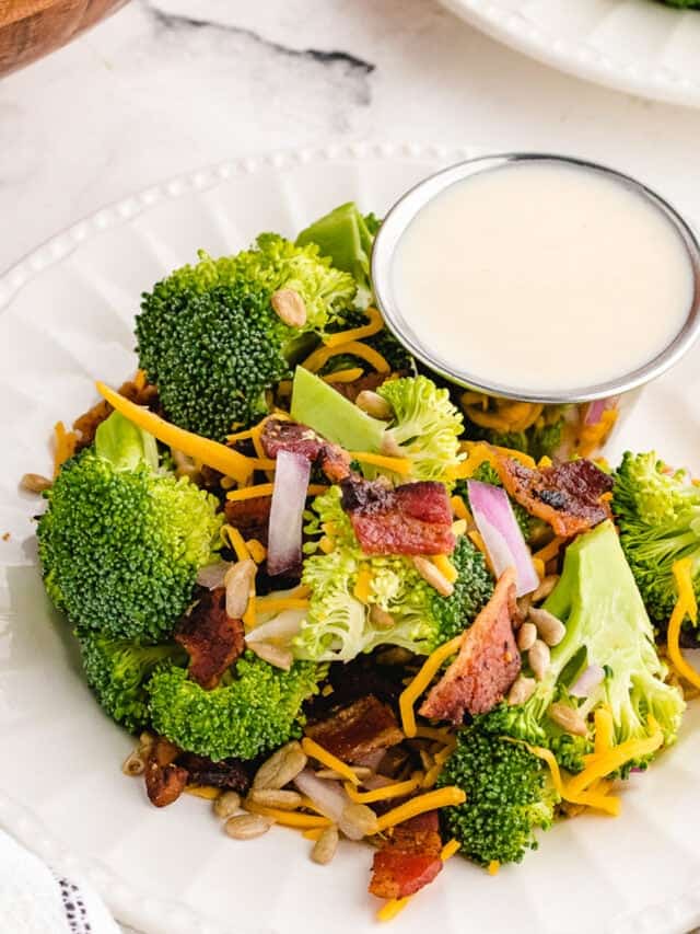 Broccoli Salad with Bacon Recipe (Best Easy Method!)