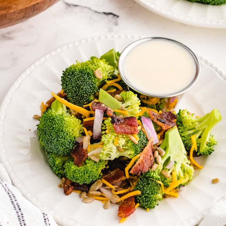 Best Ever Broccoli Salad Dressing! - Whole Lotta Yum