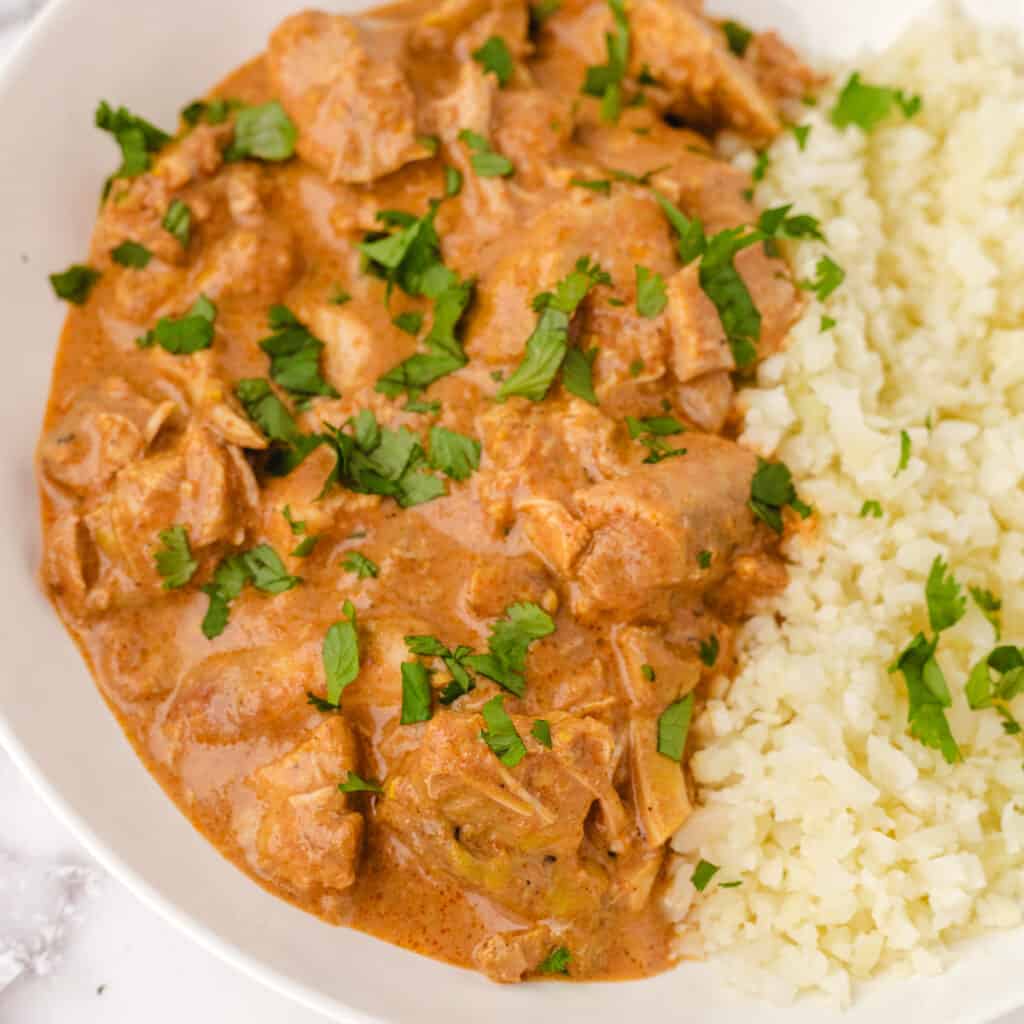 Slow Cooker Butter Chicken (Murgh Makhani Recipe) - Whole Lotta Yum
