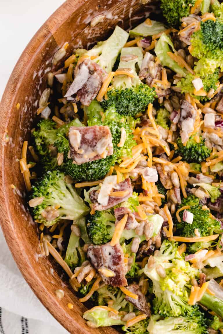 Best Ever Broccoli Salad Dressing! - Whole Lotta Yum