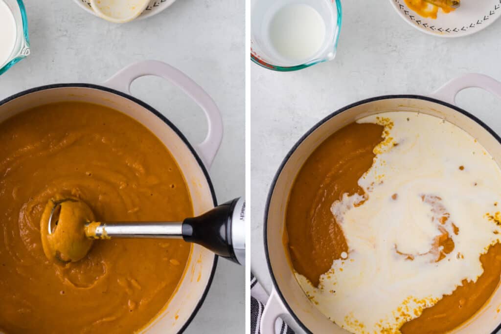 Red Pepper and Sweet Potato Soup - Whole Lotta Yum