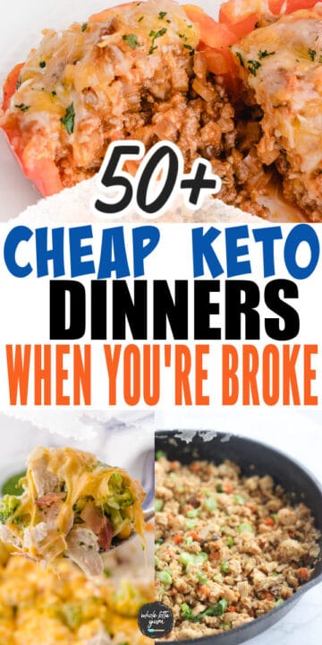 50 Low Carb Cheap Meals (for Keto on a Budget) - Whole Lotta Yum