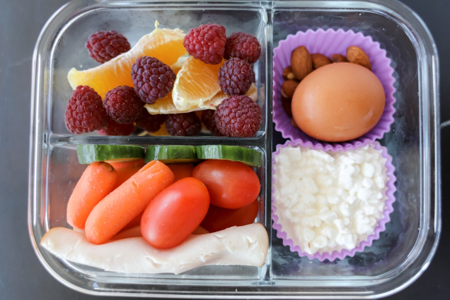 High Protein Snack Box (4 Ways!) Macro Friendly Snacks - Whole Lotta Yum