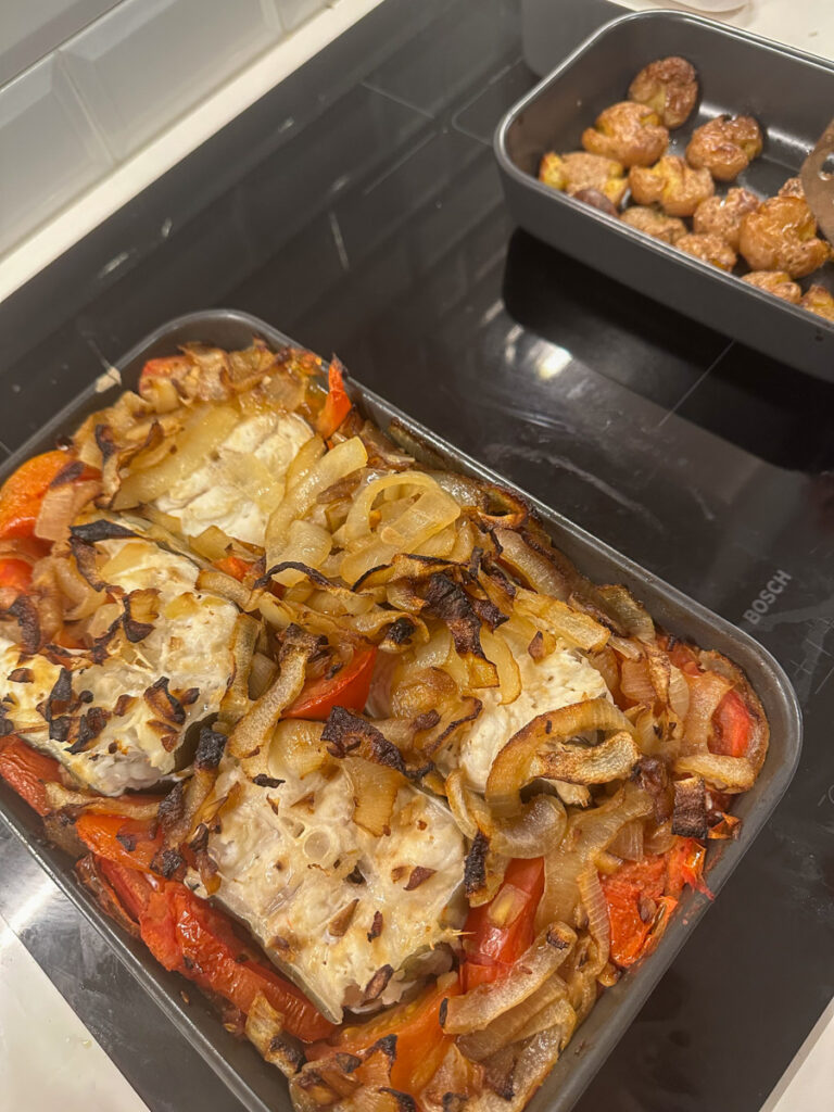 Baked Conger Eel Steaks - Whole Lotta Yum