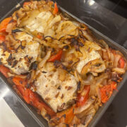 Baked Conger Eel Steaks - Whole Lotta Yum