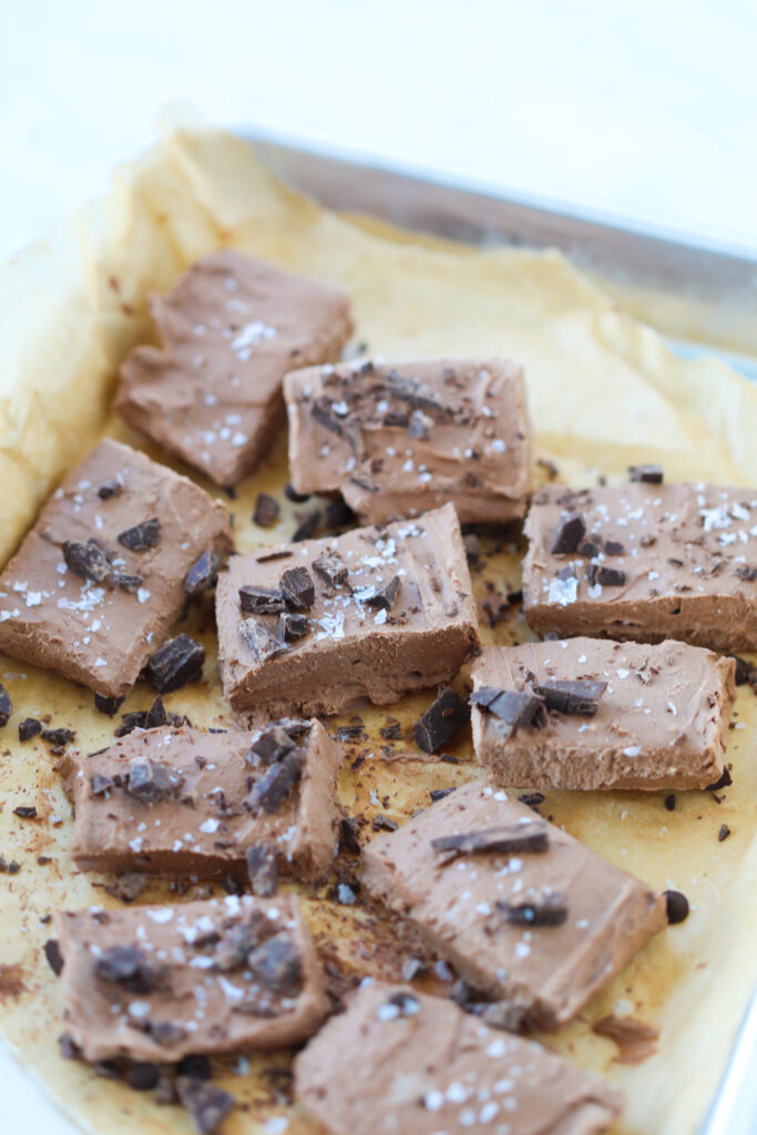 2 Ingredient Cottage Cheese Fudge - Whole Lotta Yum