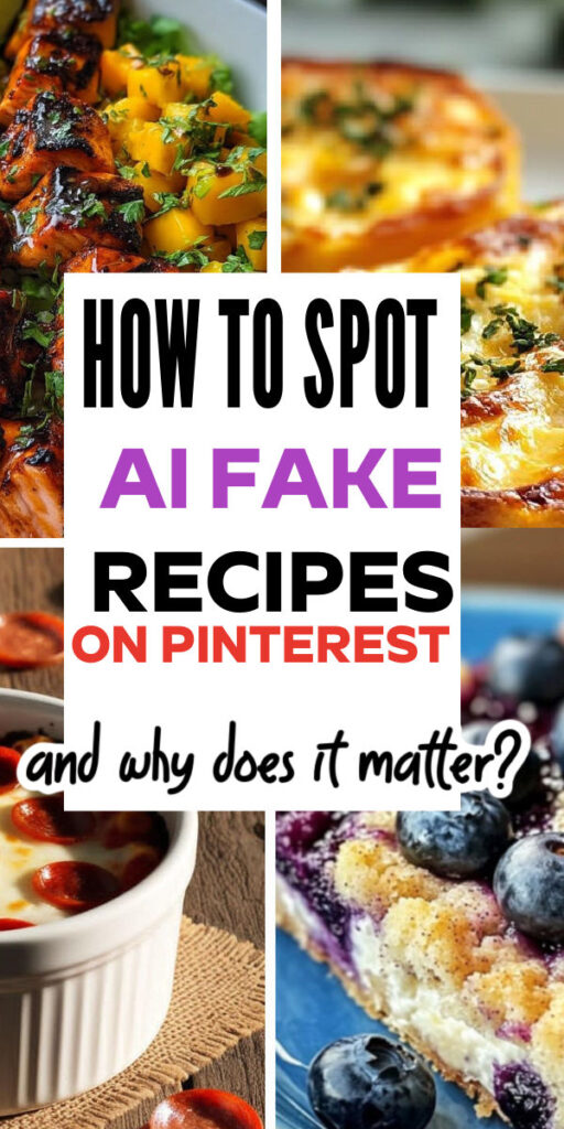 How to Spot Fake AI Recipes Online (And Why It Matters)