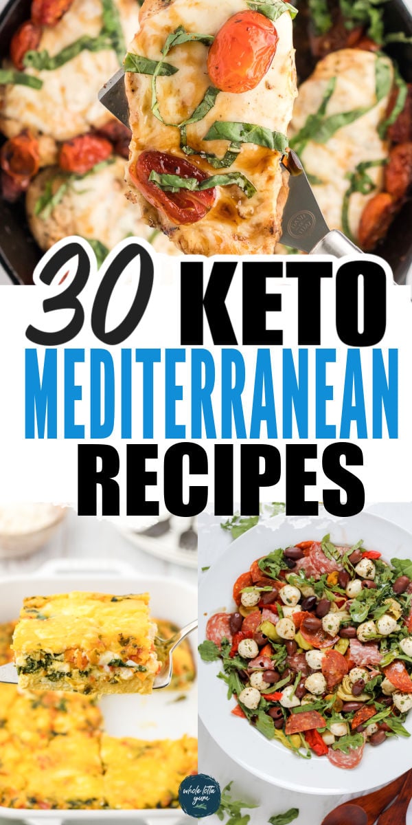 30 Mediterranean Keto Recipes for Healthy Low Carb Meals