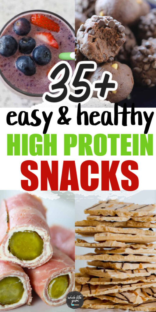 35+ Macro Friendly Snacks (High Protein + Healthy) - Whole Lotta Yum