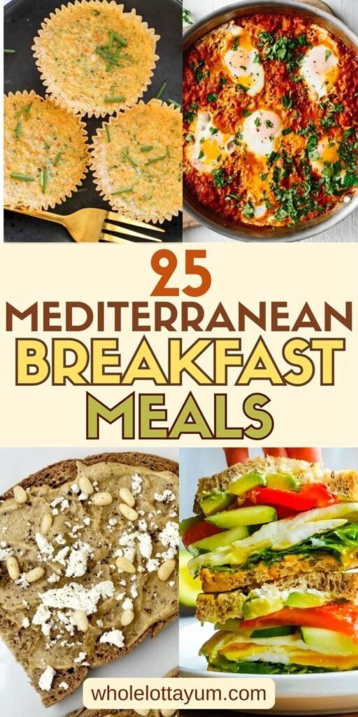 25 Mediterranean Breakfast Recipes for Healthy Mornings
