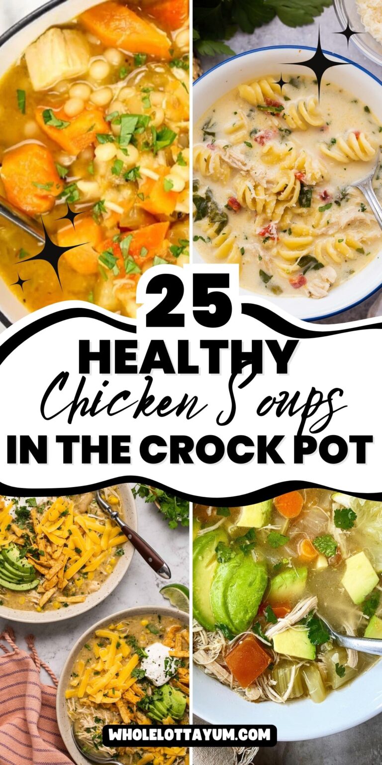25 Healthy Crock Pot Chicken Soup Recipes to Keep You Cozy All Week