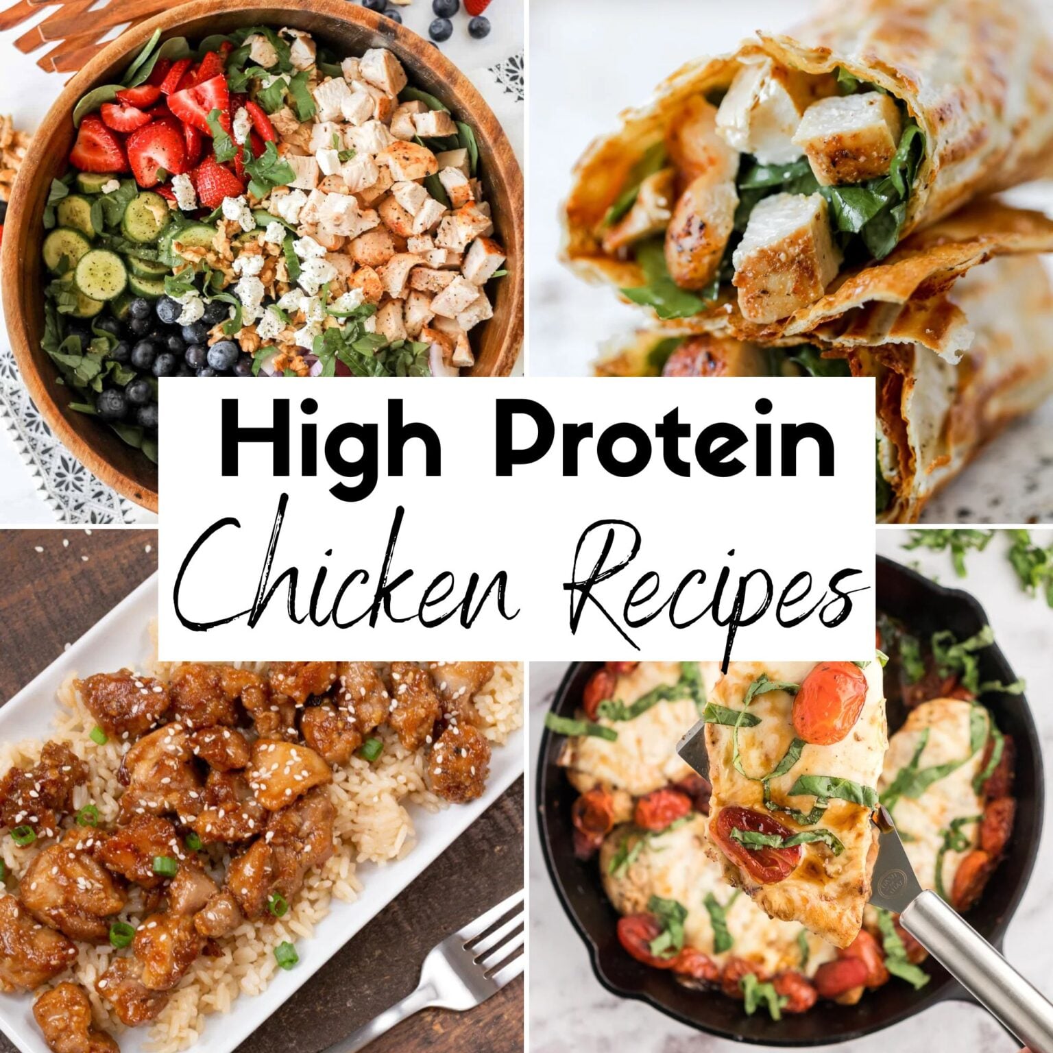 25 High Protein Chicken Recipes for Easy Healthy Meals