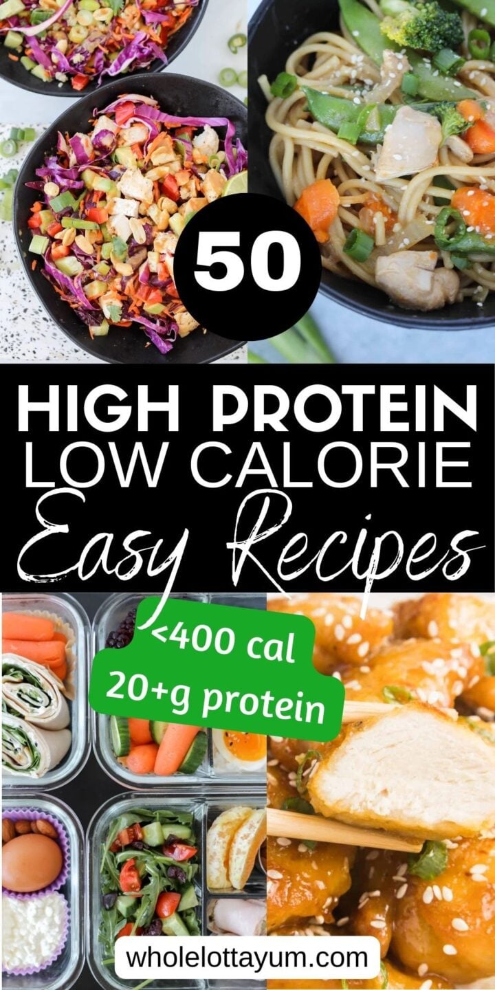 50 High Protein Low Calorie Recipes That Make Hitting Your Goals Easy