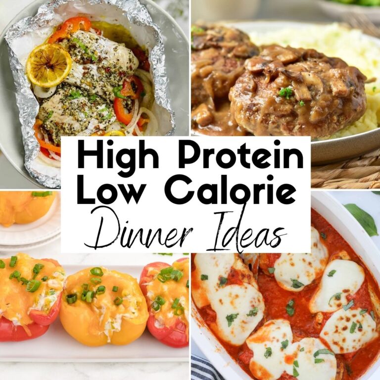 40 Easy High Protein Low Calorie Dinners