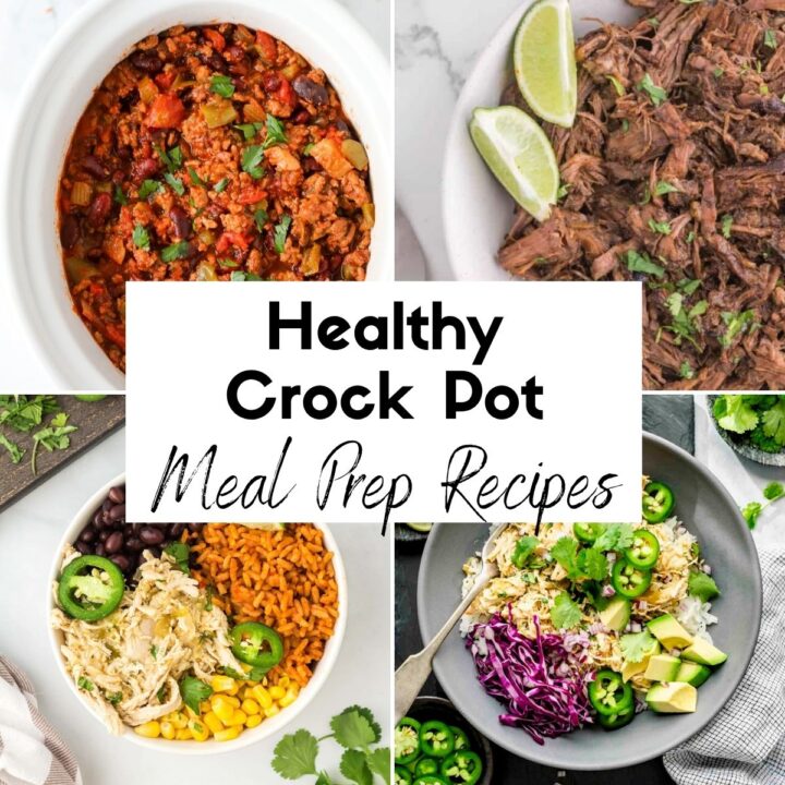 30 Healthy Crock Pot Meal Prep Recipes for Weight Loss