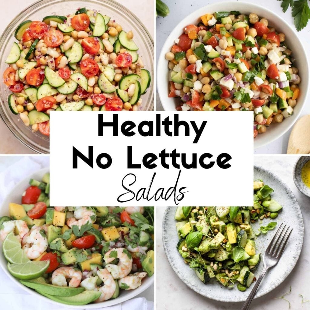 50 Healthy Salads (Without Lettuce)